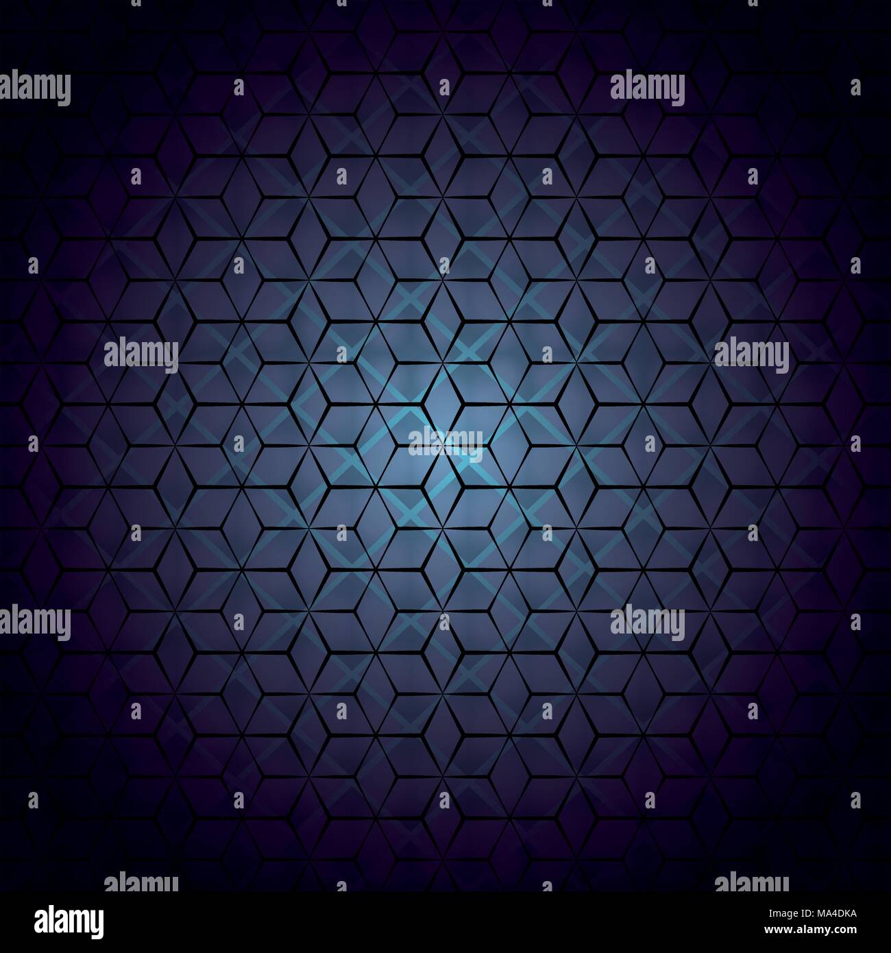 geometric figures with blue background vector illustration design Stock ...