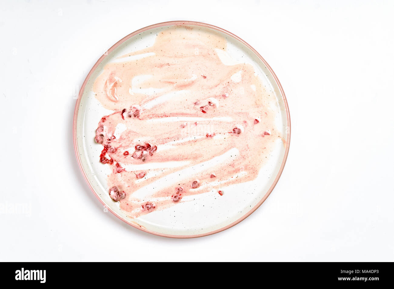 Empty plate food dirty hi-res stock photography and images - Alamy