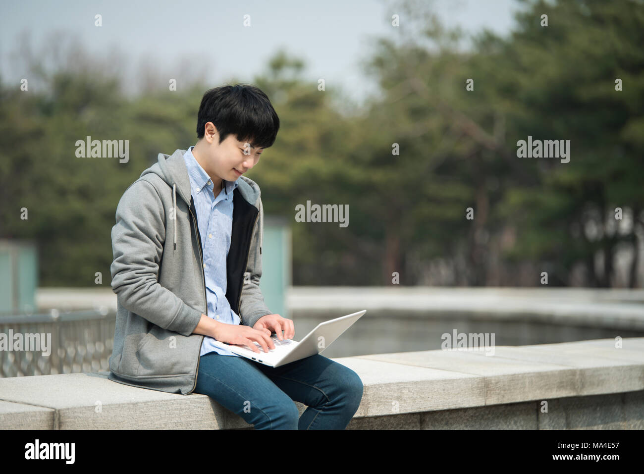 Seoul tourist young man hi-res stock photography and images - Alamy