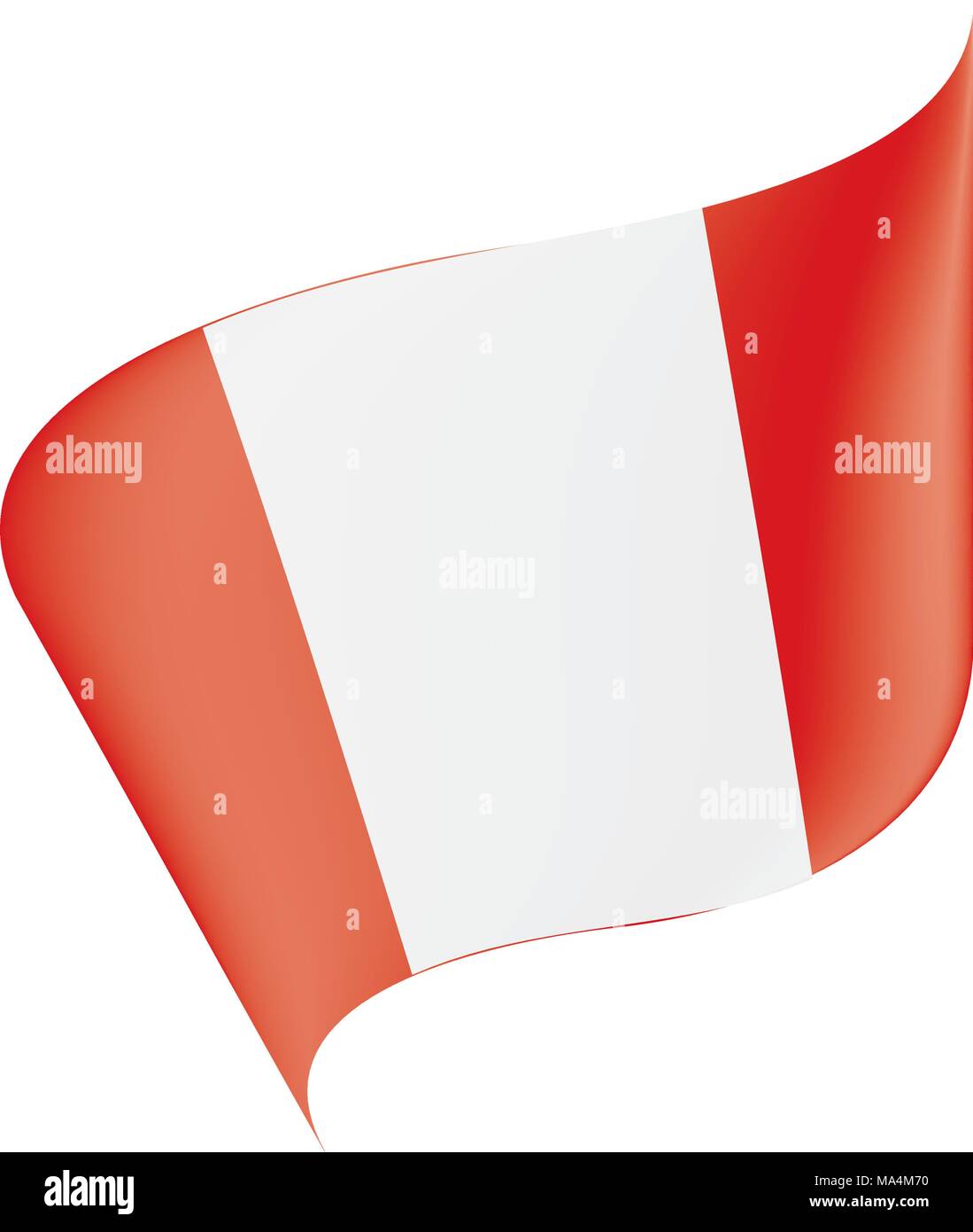 Peru flag, vector illustration Stock Vector Image & Art - Alamy