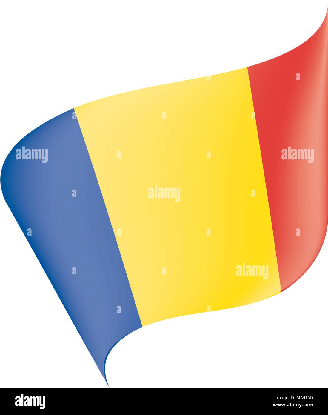 Romania flag, vector illustration Stock Vector Image & Art - Alamy