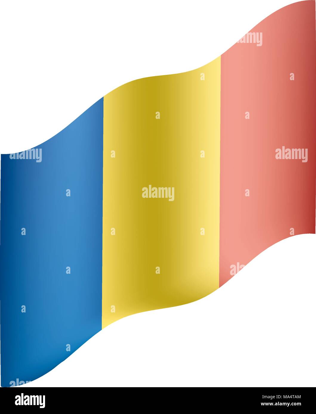 Romania flag, vector illustration Stock Vector Image & Art - Alamy