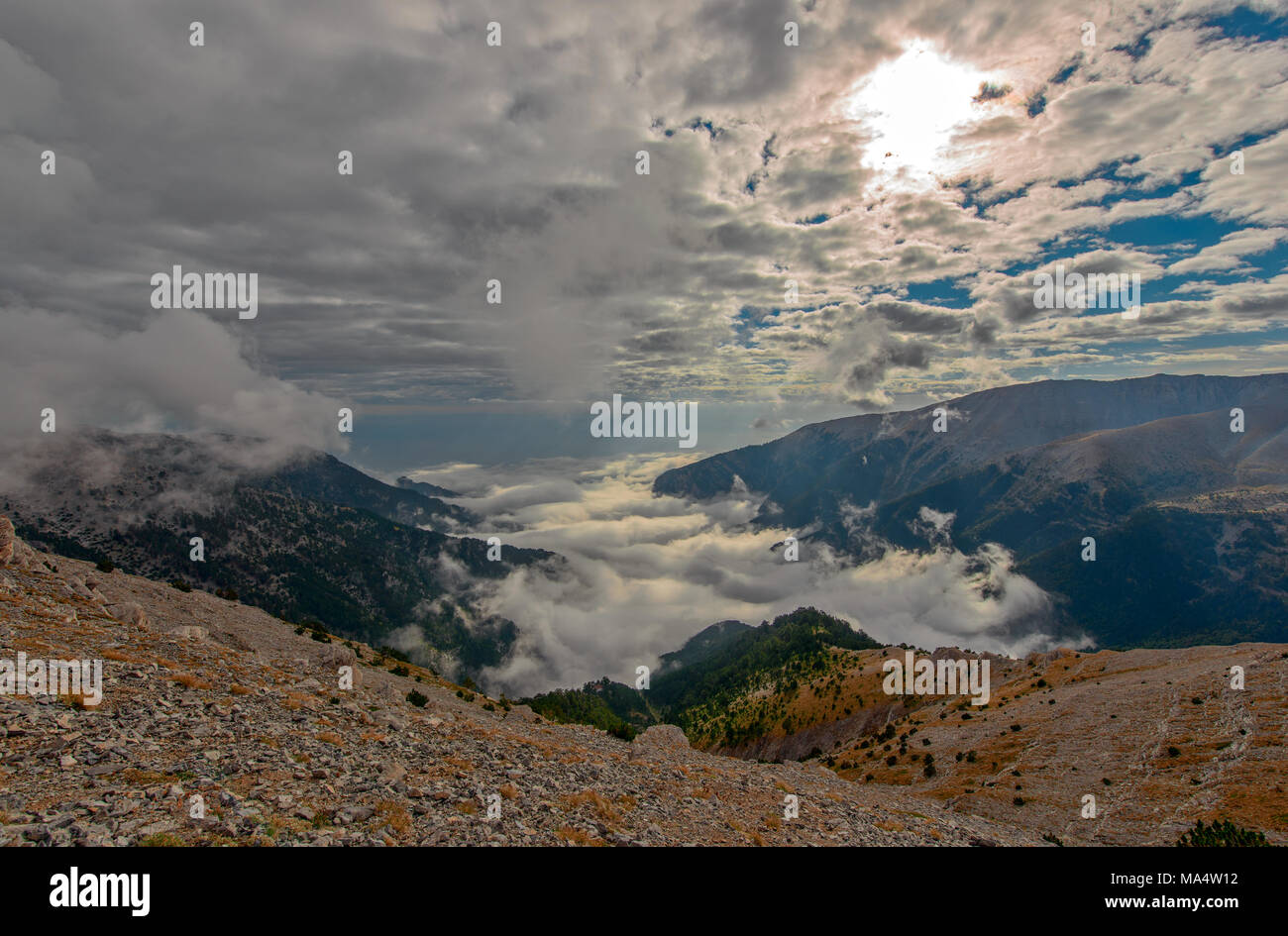 Olympus range greece hi-res stock photography and images - Alamy