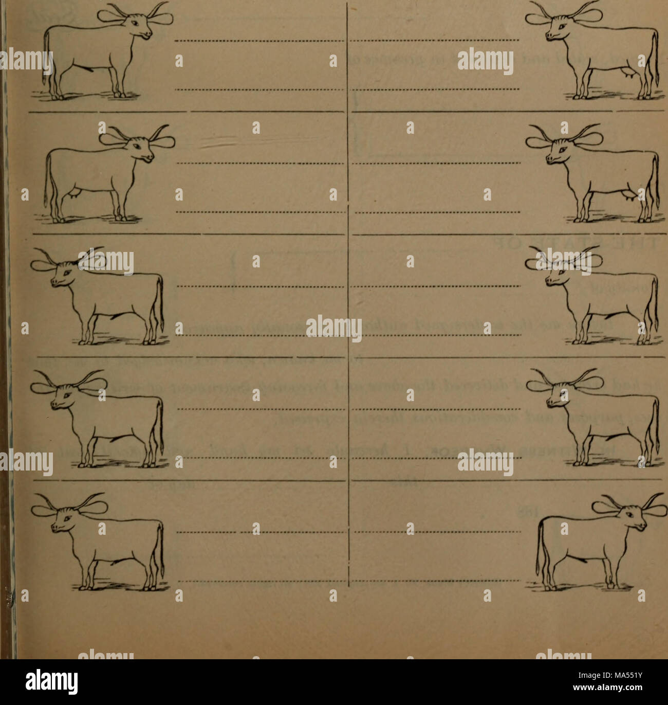 . Elliot's book of forms Stock Photo - Alamy