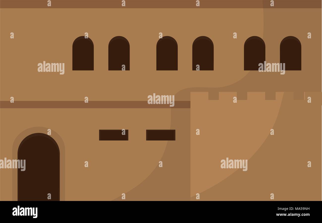 arabic house with windows and door design Stock Vector Image & Art - Alamy