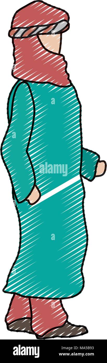 Arabic turban Stock Vector Images - Alamy