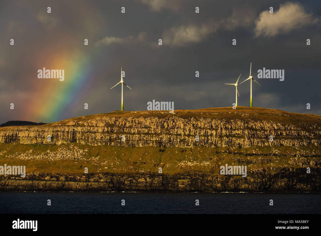 Large wind powered devices hi-res stock photography and images - Alamy