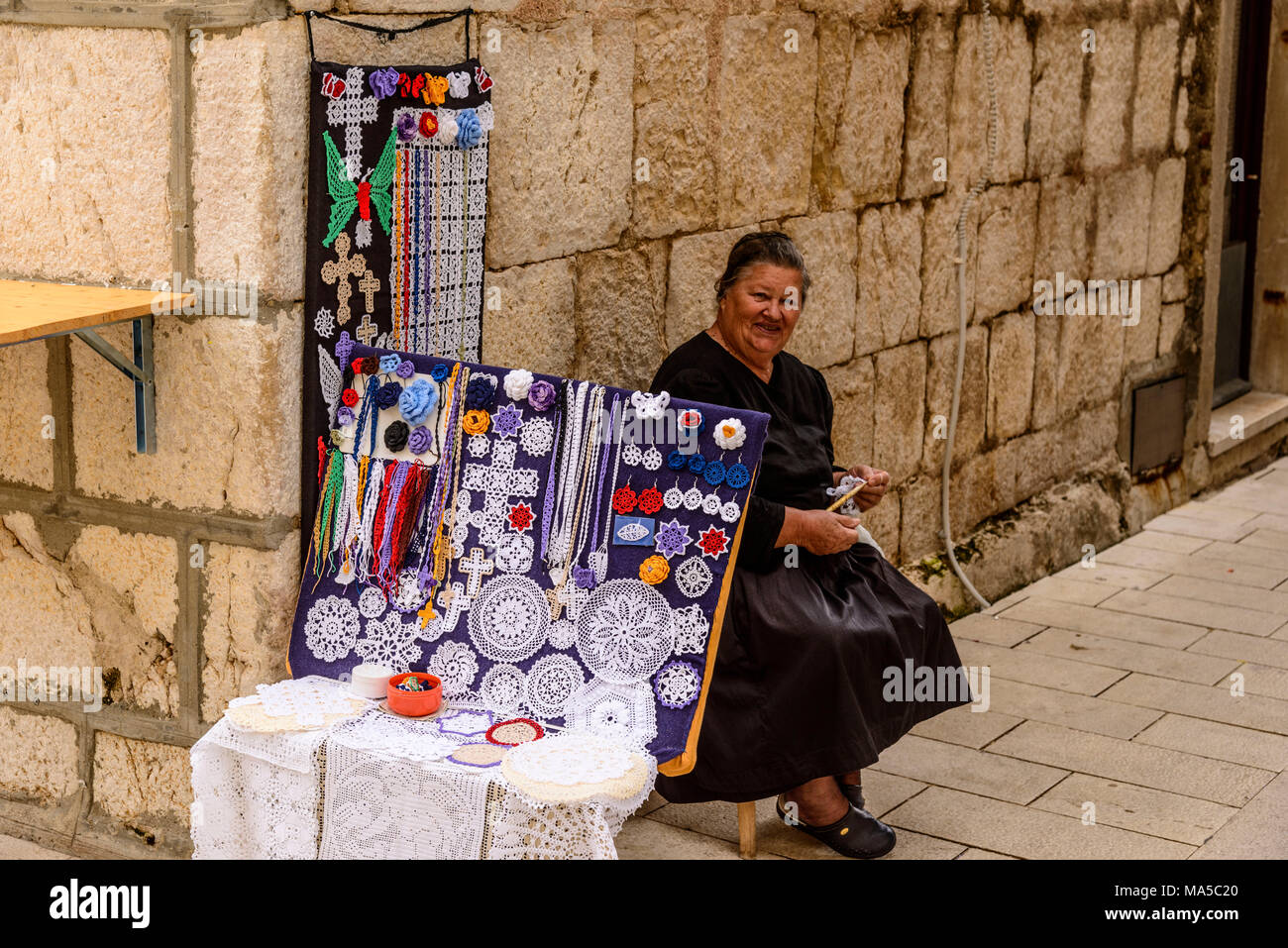 Croatia lace hi-res stock photography and images - Alamy