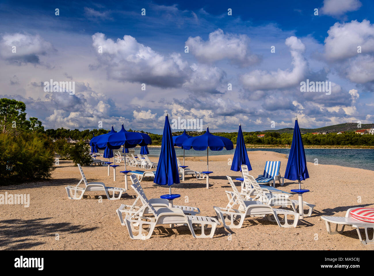 Croatia, Dalmatia, Sibenik, Solaris Beach Resort, Solaris Family Beach ...