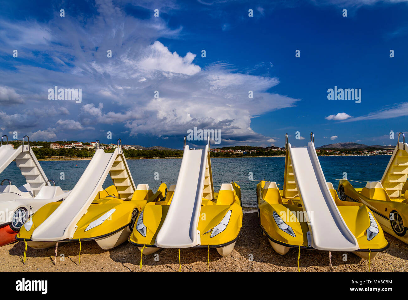 Croatia, Dalmatia, Sibenik, Solaris Beach Resort, Solaris Family Beach ...