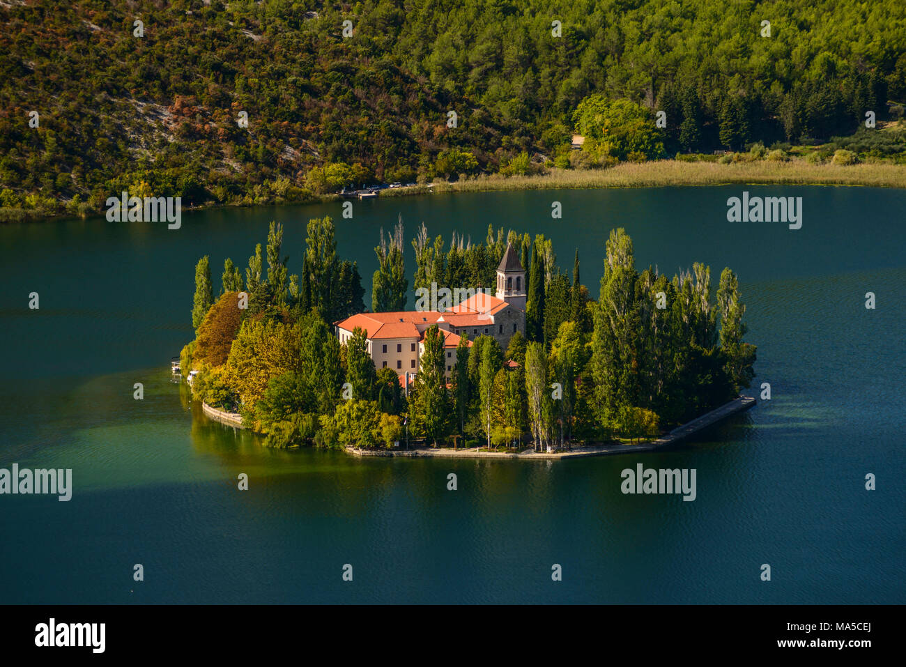 Visovac monastery hi-res stock photography and images - Alamy