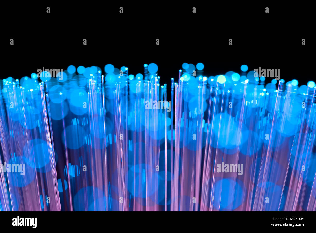 glass fibre, high-speed Internet, broadband expansion Stock Photo - Alamy