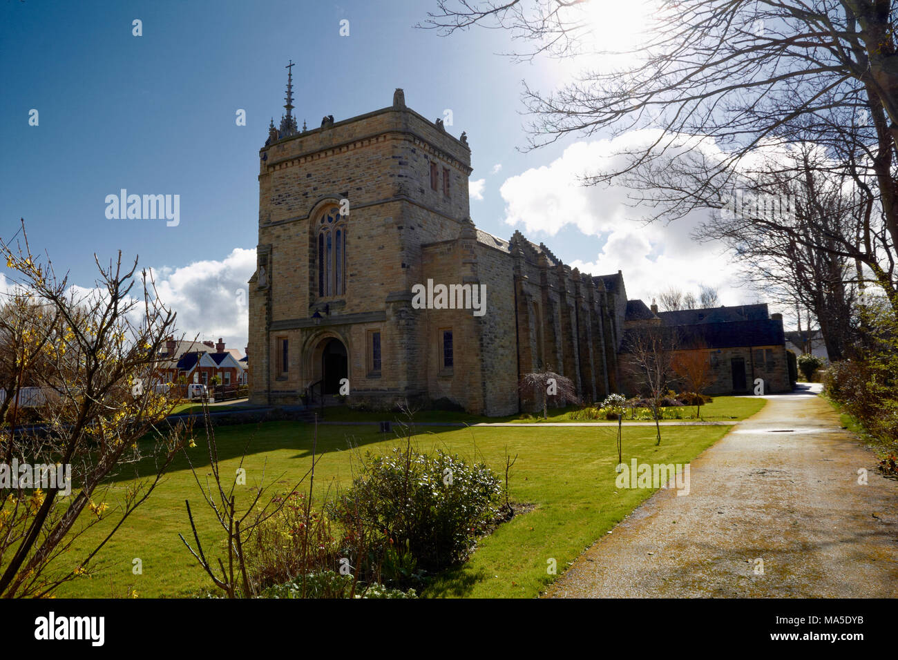 Troon Scotland Sea Front & Landmarks Stock Photo - Alamy