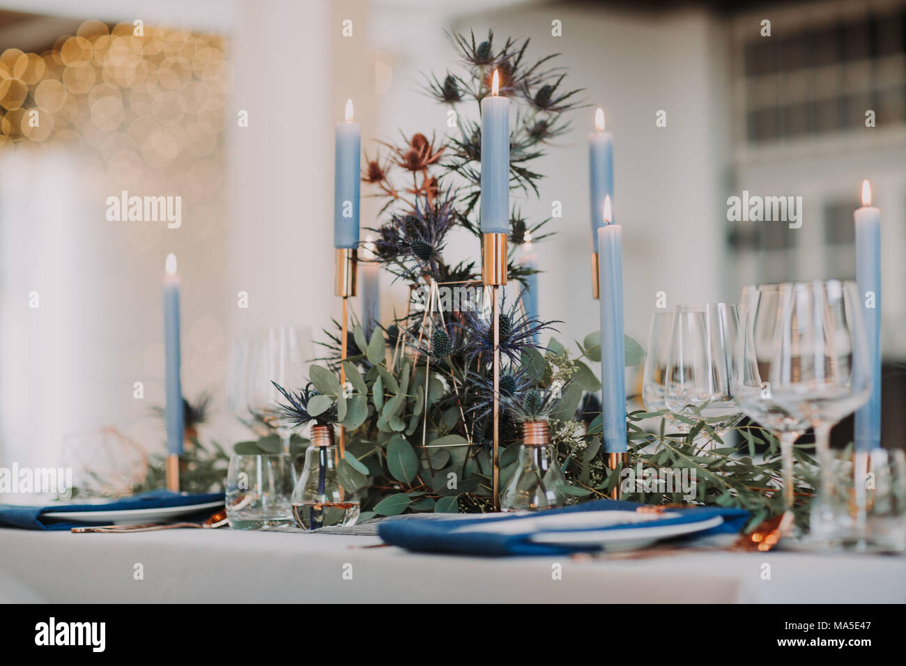 Wedding table detail hi-res stock photography and images - Alamy