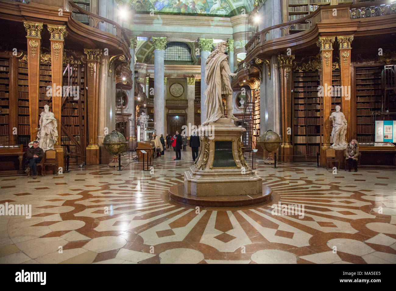 Austrian national library hi-res stock photography and images - Alamy