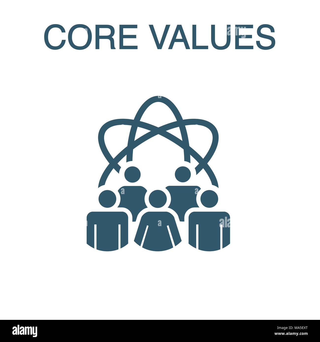 Values icon hi-res stock photography and images - Alamy