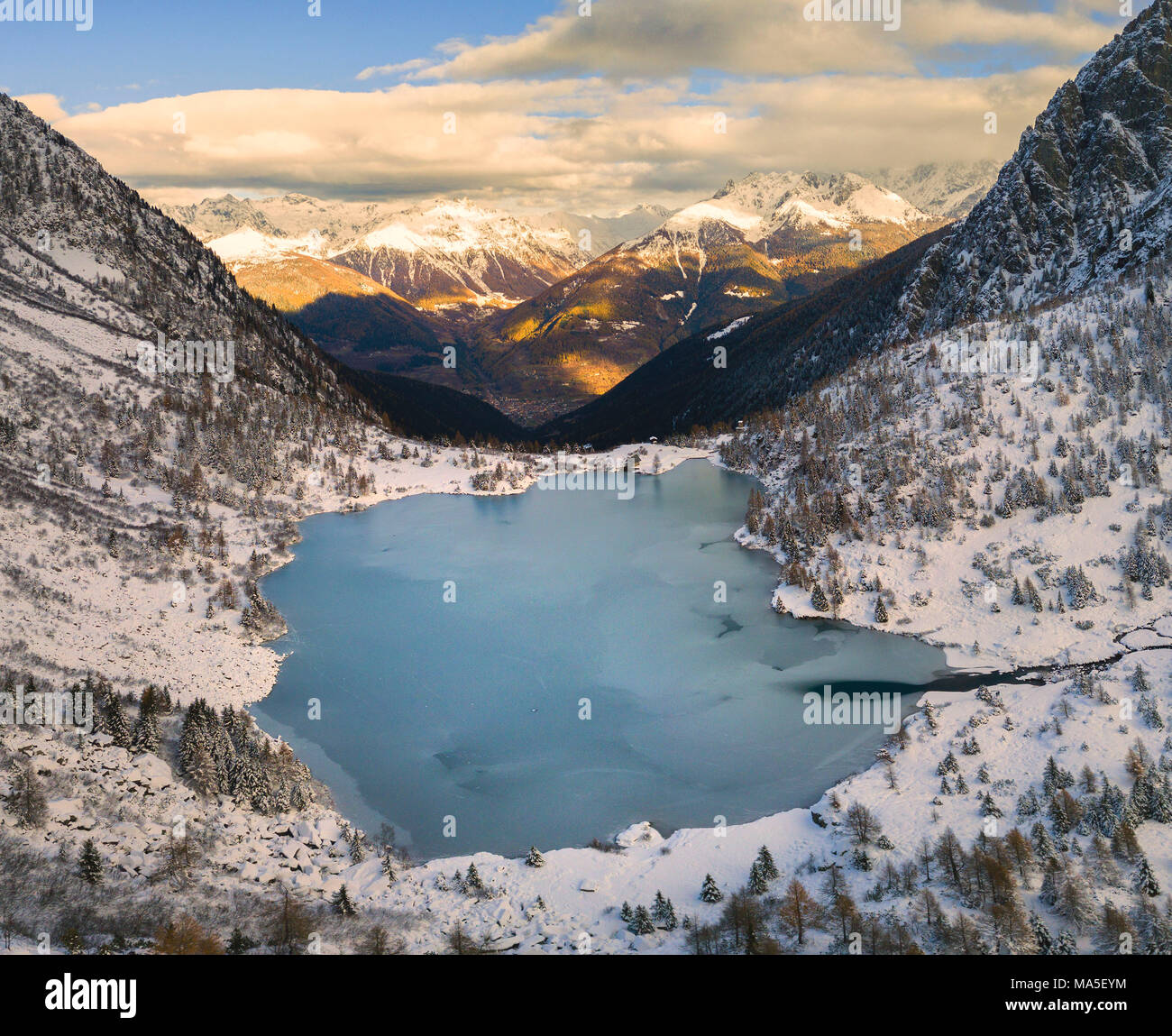 Italien lake district hi-res stock photography and images - Alamy