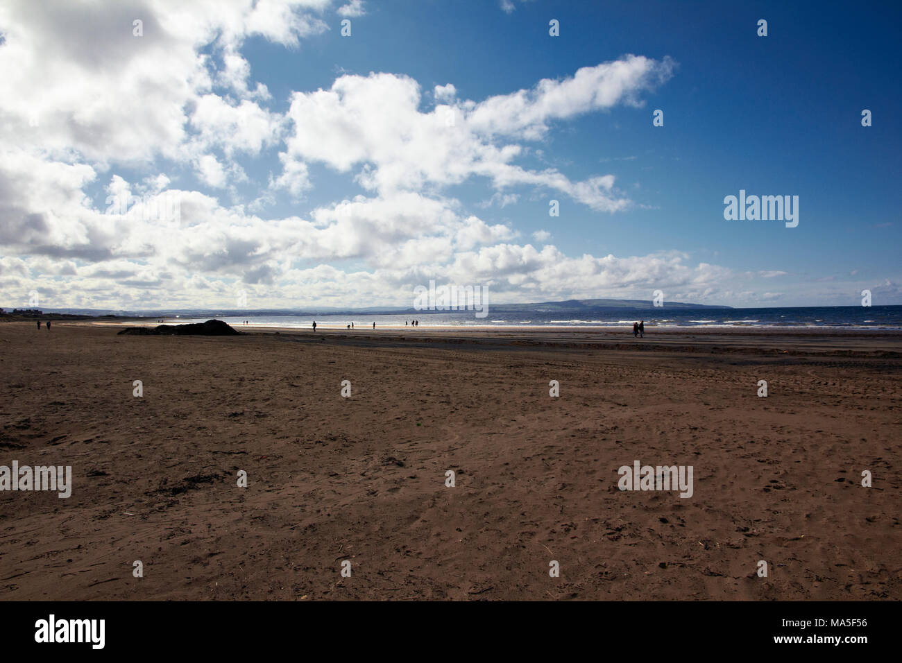 Troon Scotland Sea Front & Landmarks Stock Photo - Alamy