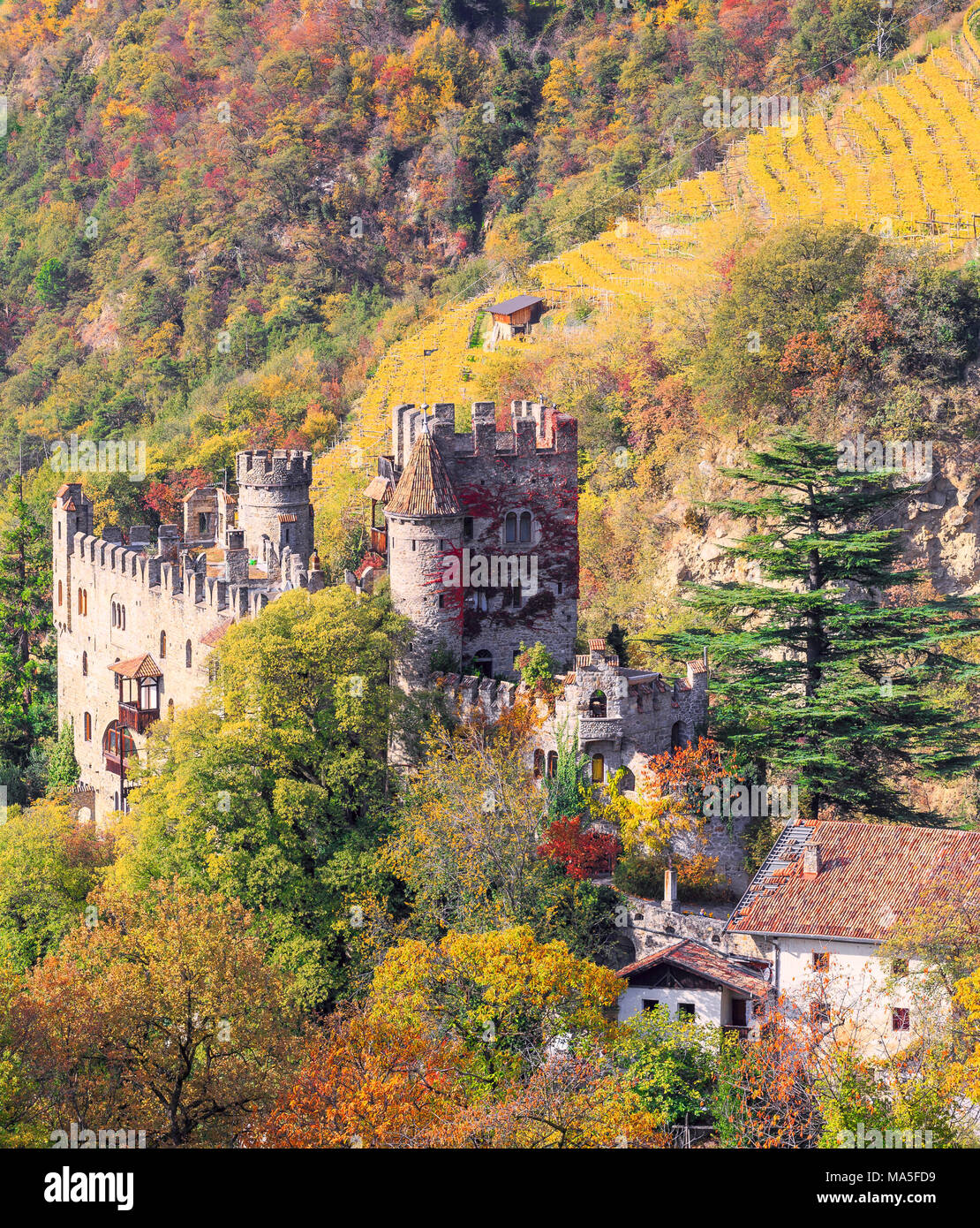 Brunnenburg Castle Italy