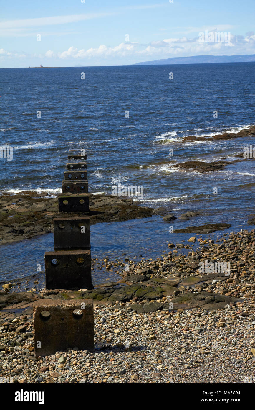 Troon Scotland Sea Front & Landmarks Stock Photo - Alamy