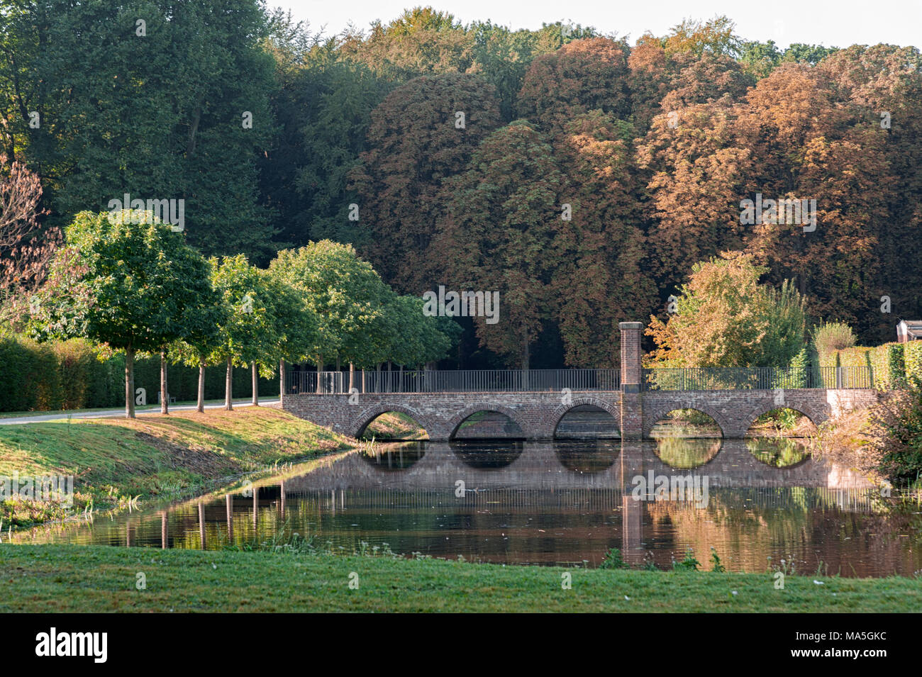 Park of the Baroque Augustusburg Castle is one of the first important ...