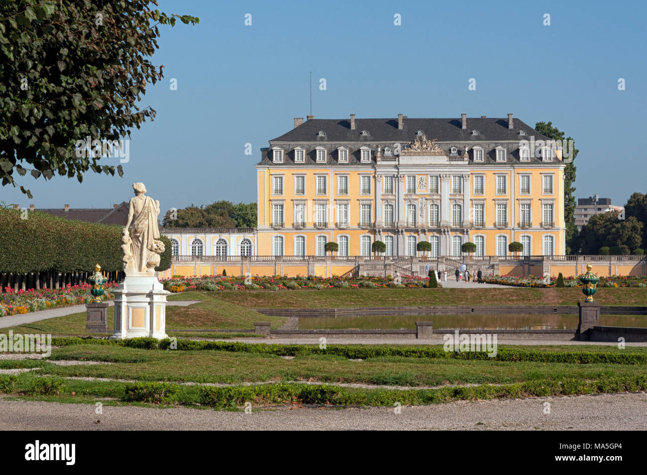 The Baroque Augustusburg Castle is one of the first important creations ...
