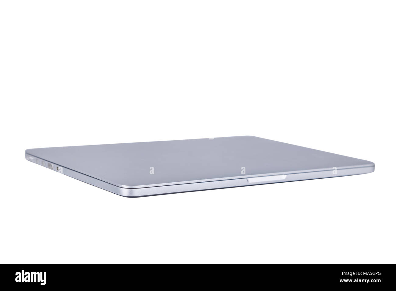 laptop computer isolated on a white background Stock Photo - Alamy