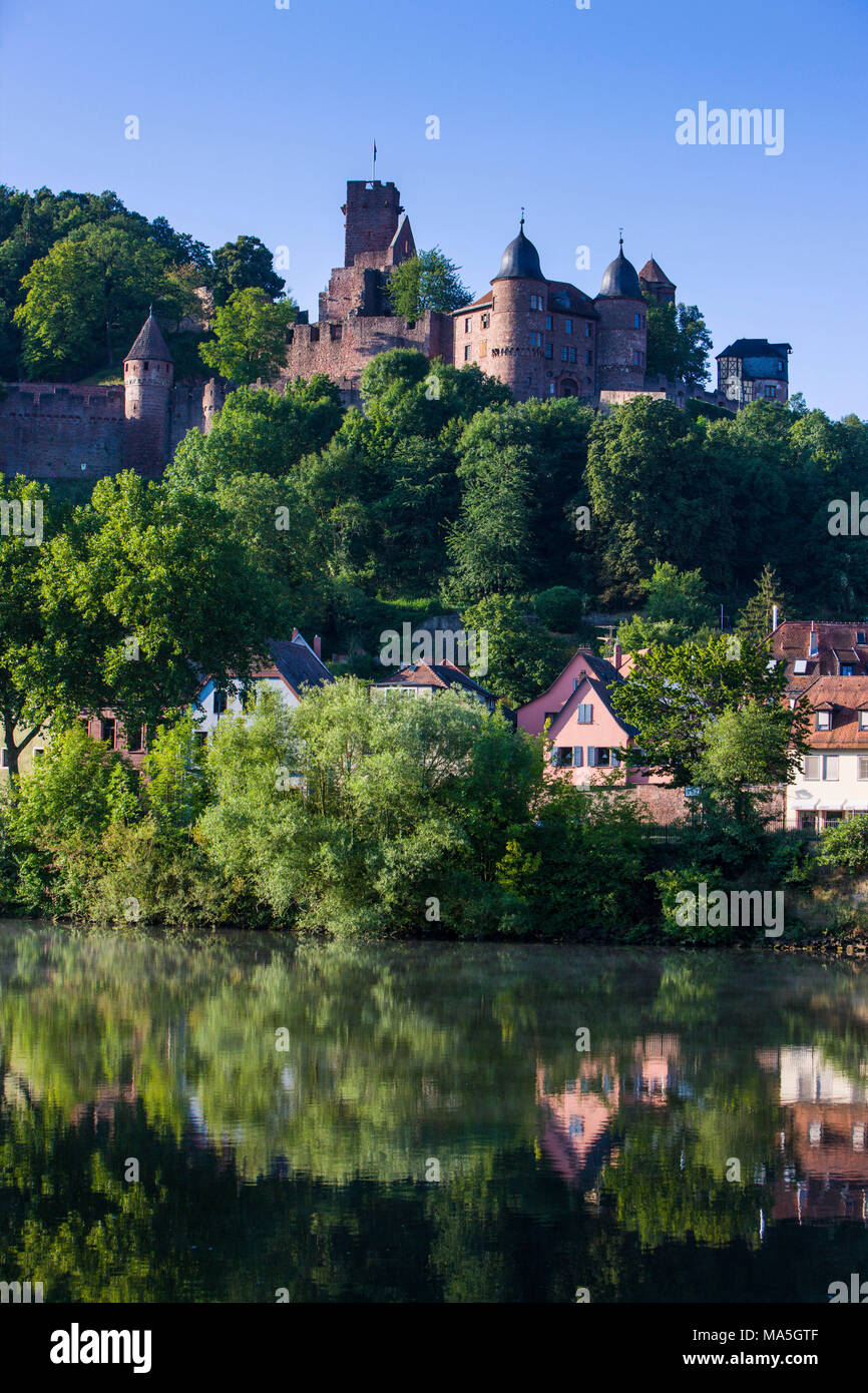 The castle of wertheim in the main valley hi-res stock photography and ...