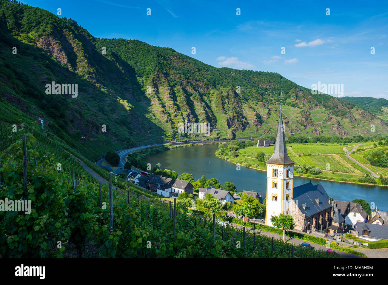 Europes steepest vineyard location hi-res stock photography and images ...