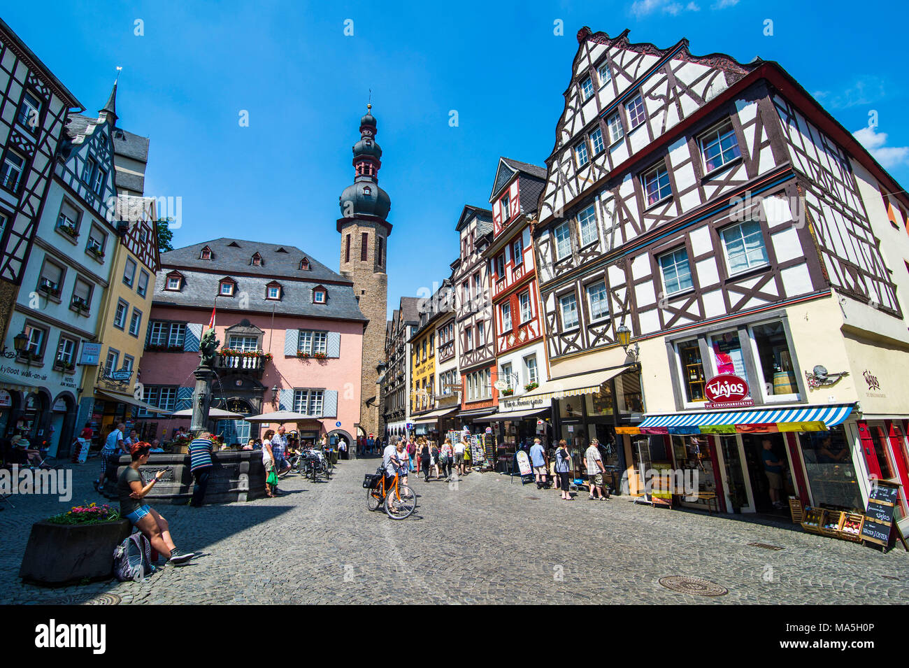 Cochem town square hi-res stock photography and images - Alamy