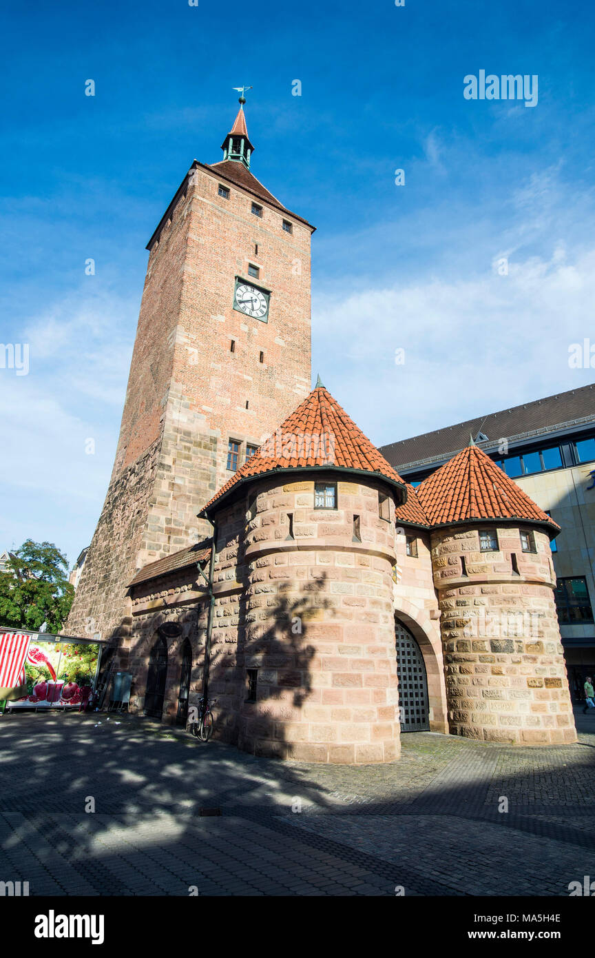 Nuremberg medieval tower High Resolution Stock Photography and Images ...