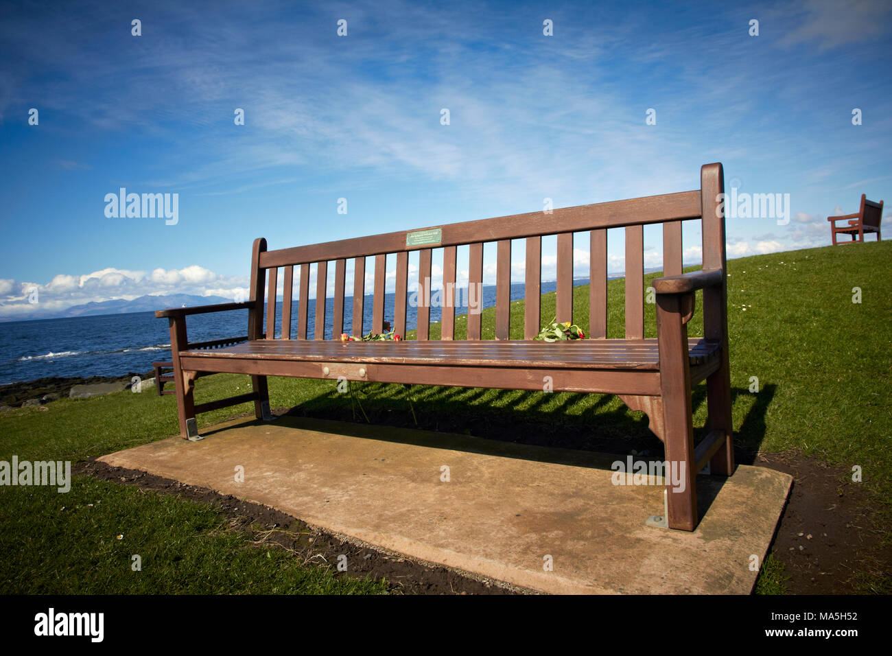 Troon Scotland Sea Front & Landmarks Stock Photo - Alamy