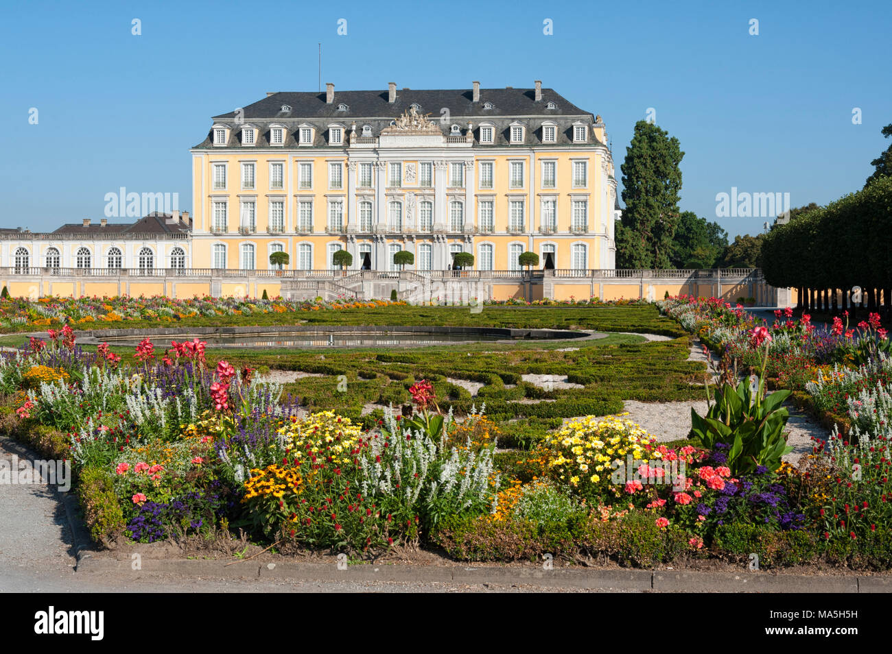 The Baroque Augustusburg Castle is one of the first important creations ...