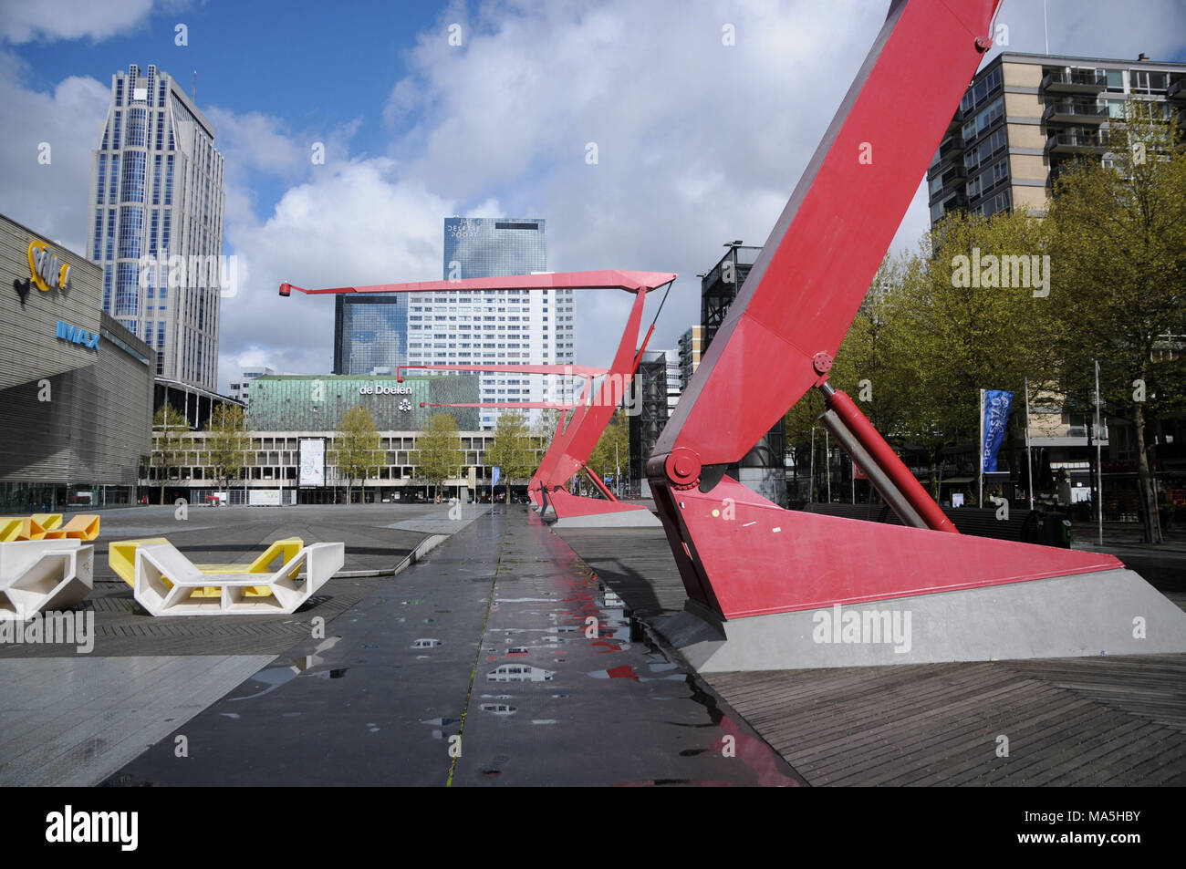 Downtown rotterdam holland hi-res stock photography and images - Alamy