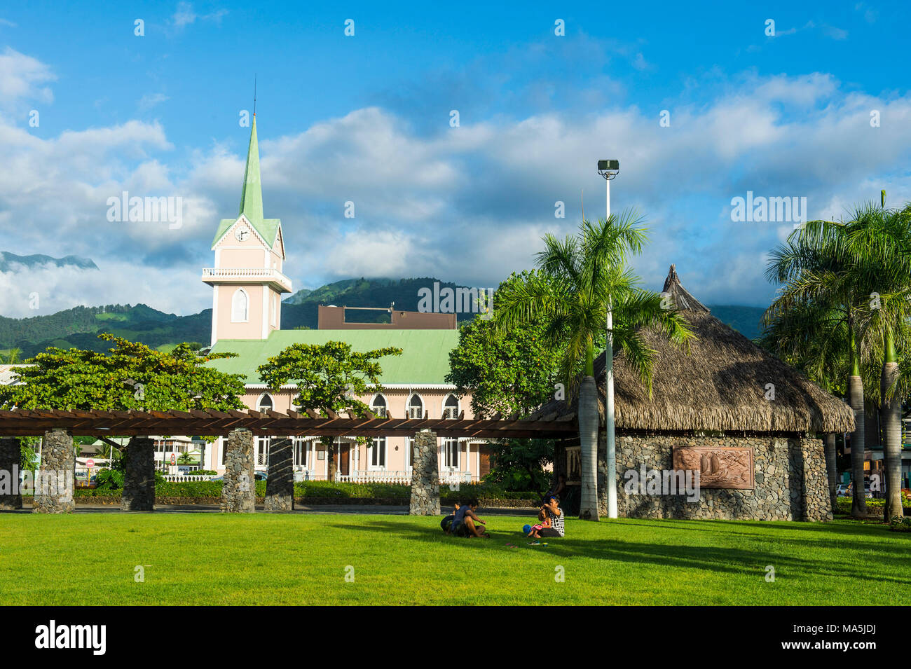 Downtown papeete tahiti hi-res stock photography and images - Alamy