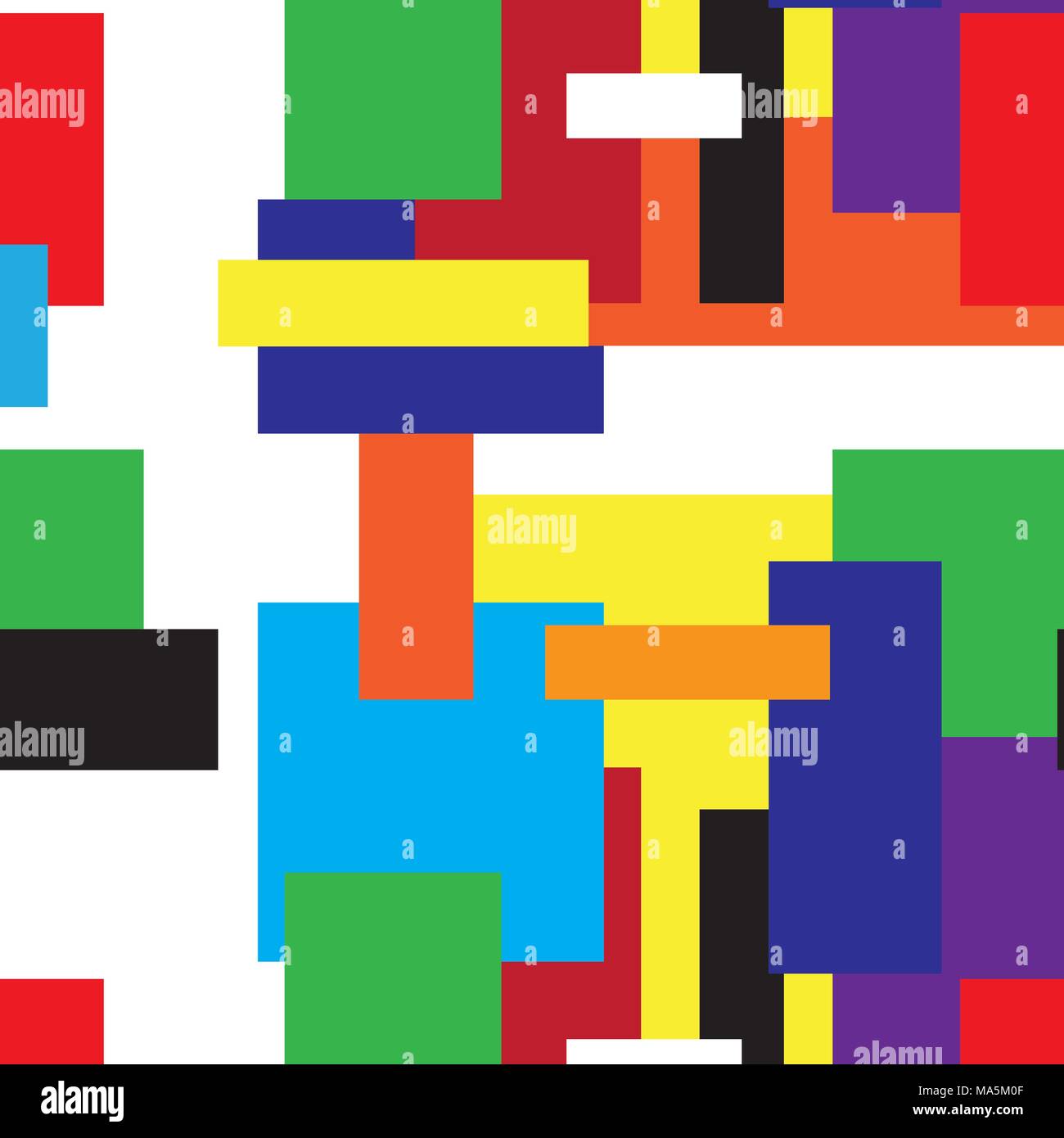Grid of coloured shapes hi-res stock photography and images - Alamy