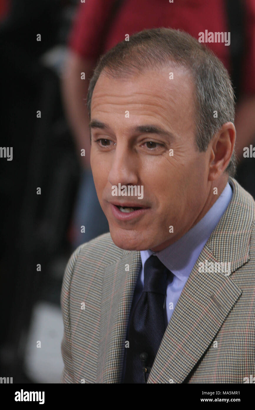 MATT LAUER 2007 Photo By John Barrett/PHOTOlink Stock Photo - Alamy