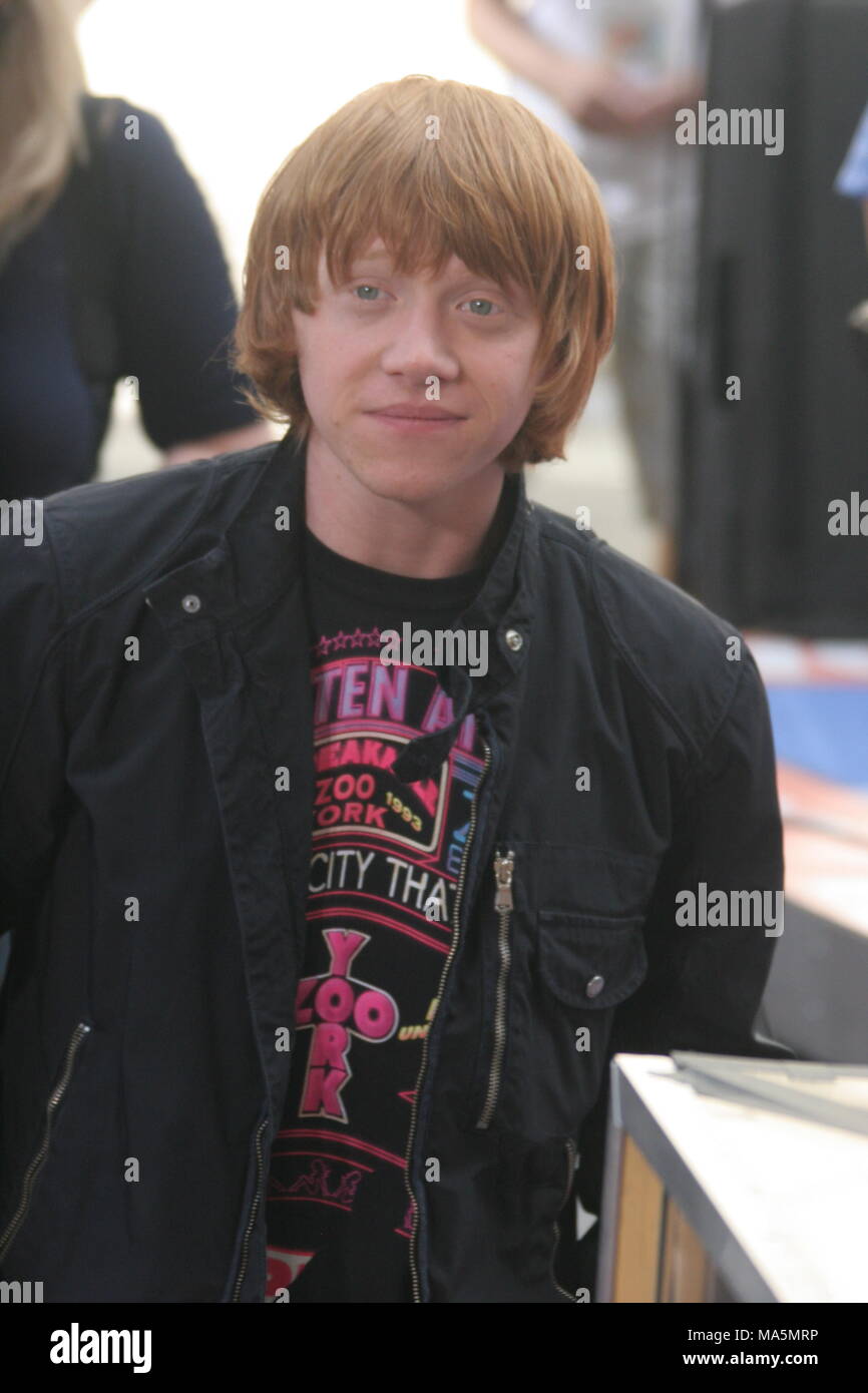Rupert Grint 2007 Photo By John Barrett/PHOTOlink Stock Photo - Alamy
