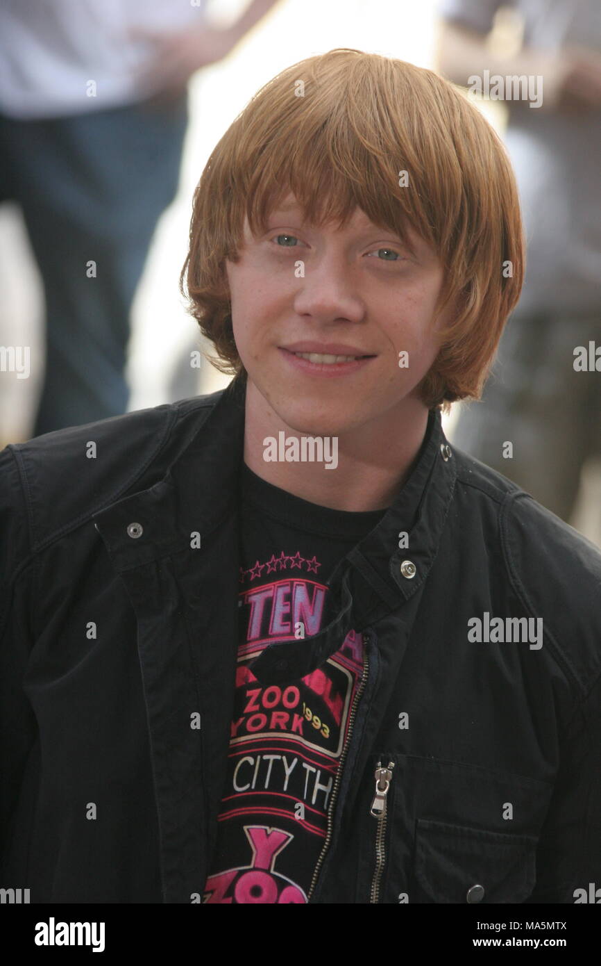 Rupert Grint 2007 Photo By John Barrett/PHOTOlink Stock Photo - Alamy