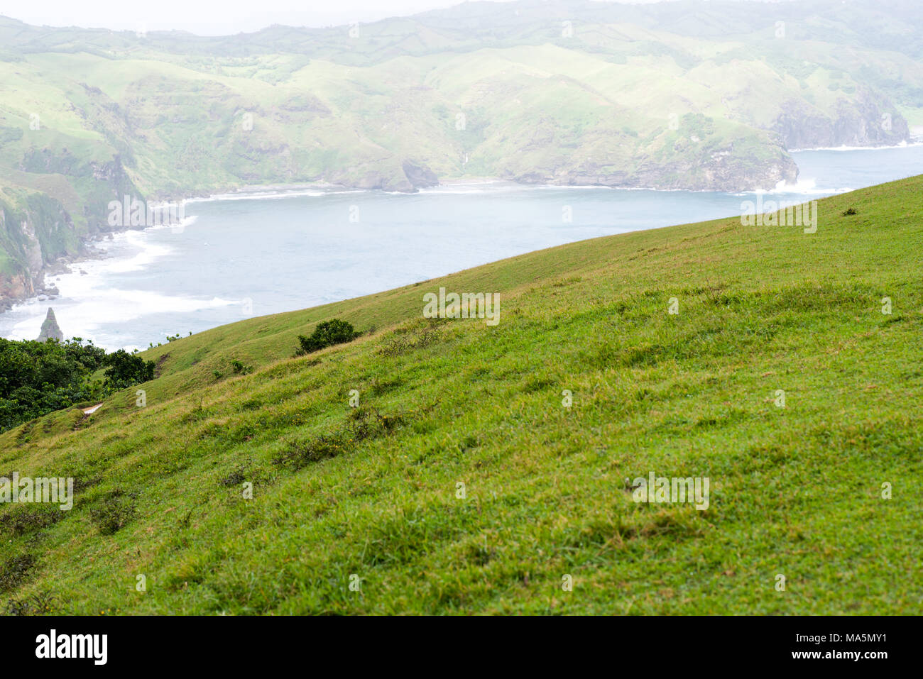 Rolling Hills of Batanes, Philippines Stock Photo - Alamy