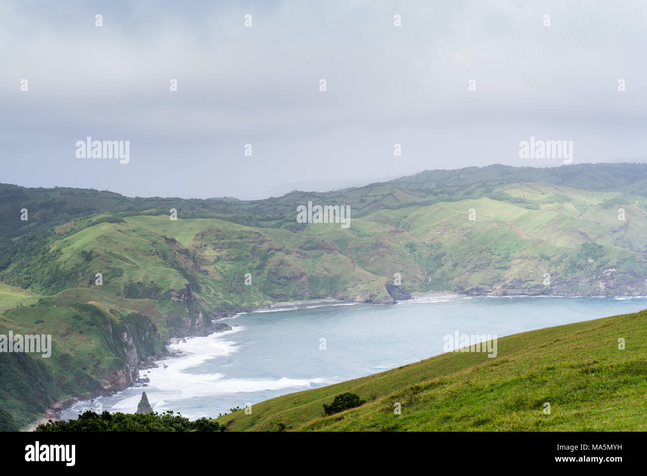 Rolling Hills of Batanes, Philippines Stock Photo - Alamy