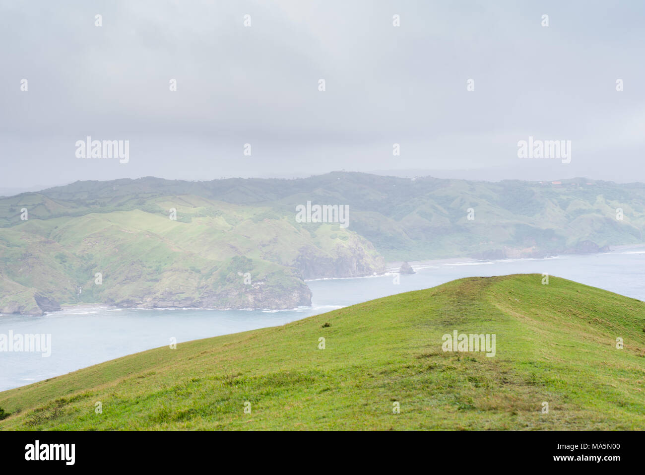 Rolling Hills of Batanes, Philippines Stock Photo - Alamy