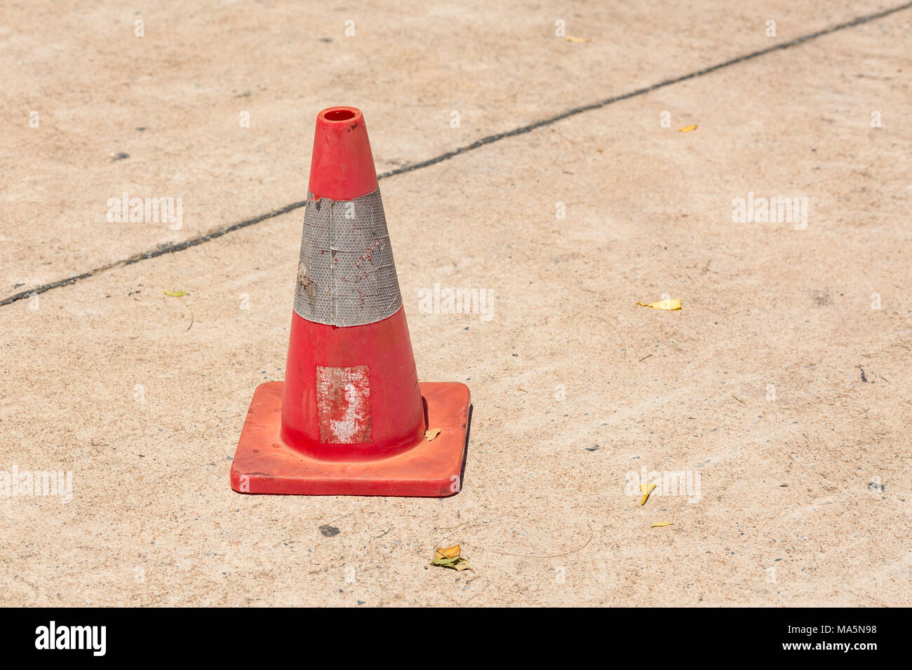 Hazard cone hi-res stock photography and images - Alamy