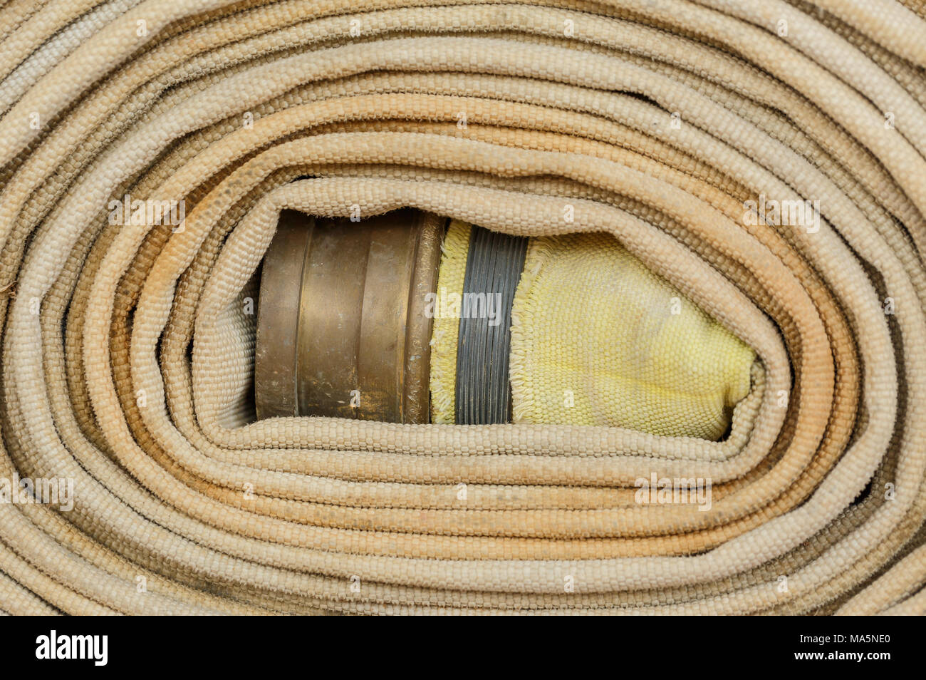 Close up firefighter hose Stock Photo - Alamy