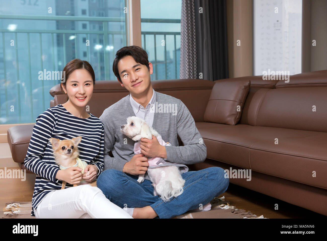 Conceptable photo of new married couple daily life. 244 Stock Photo - Alamy