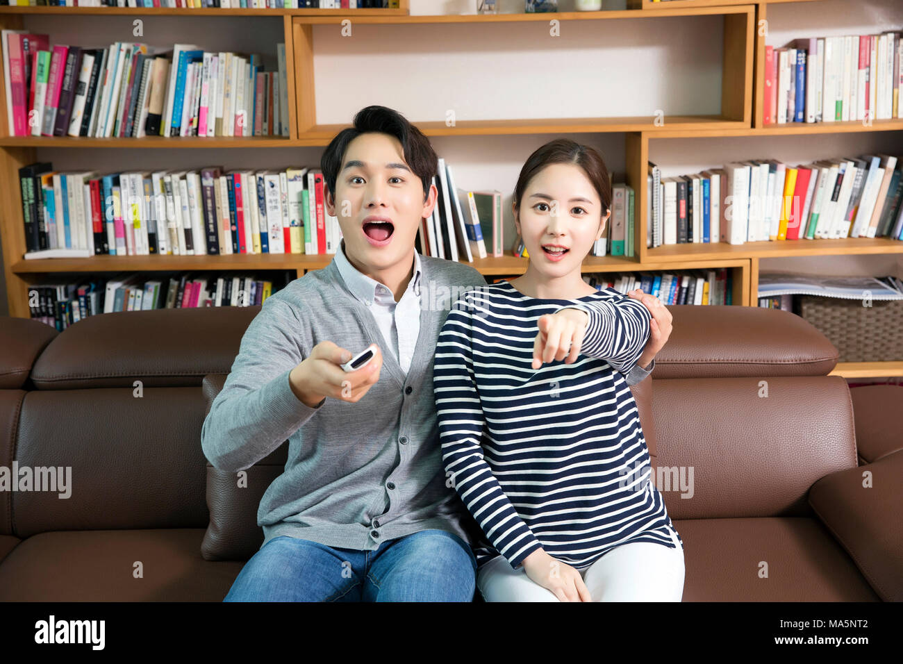 Conceptable photo of new married couple daily life. 210 Stock Photo - Alamy