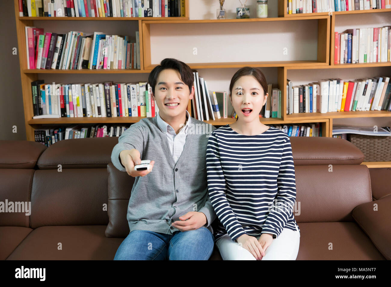 Conceptable photo of new married couple daily life. 208 Stock Photo - Alamy