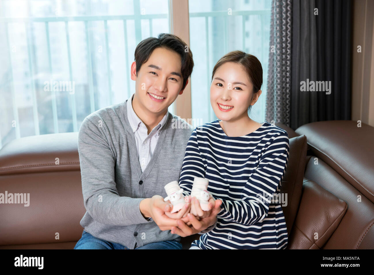 Conceptable photo of new married couple daily life. 205 Stock Photo - Alamy