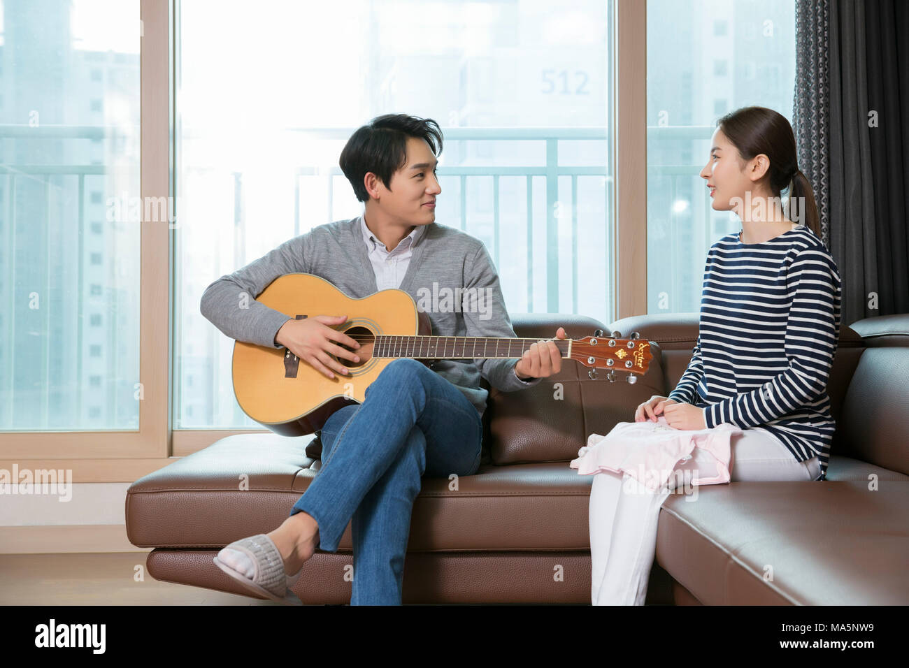 Conceptable photo of new married couple daily life. 189 Stock Photo - Alamy
