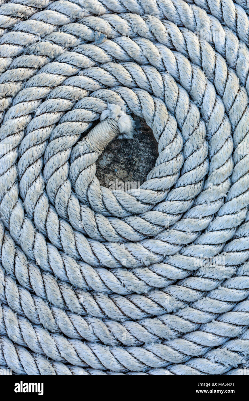 Folded rope hi-res stock photography and images - Alamy